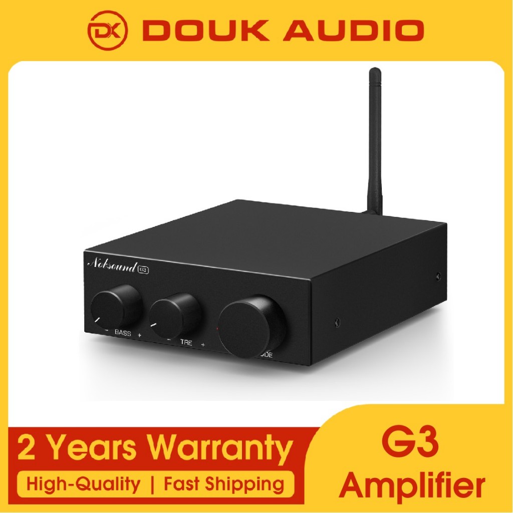 Douk Audio G3 Bluetooth 5.0 Stereo Amplifier Mini Audio 2.0 Channel Amp ...