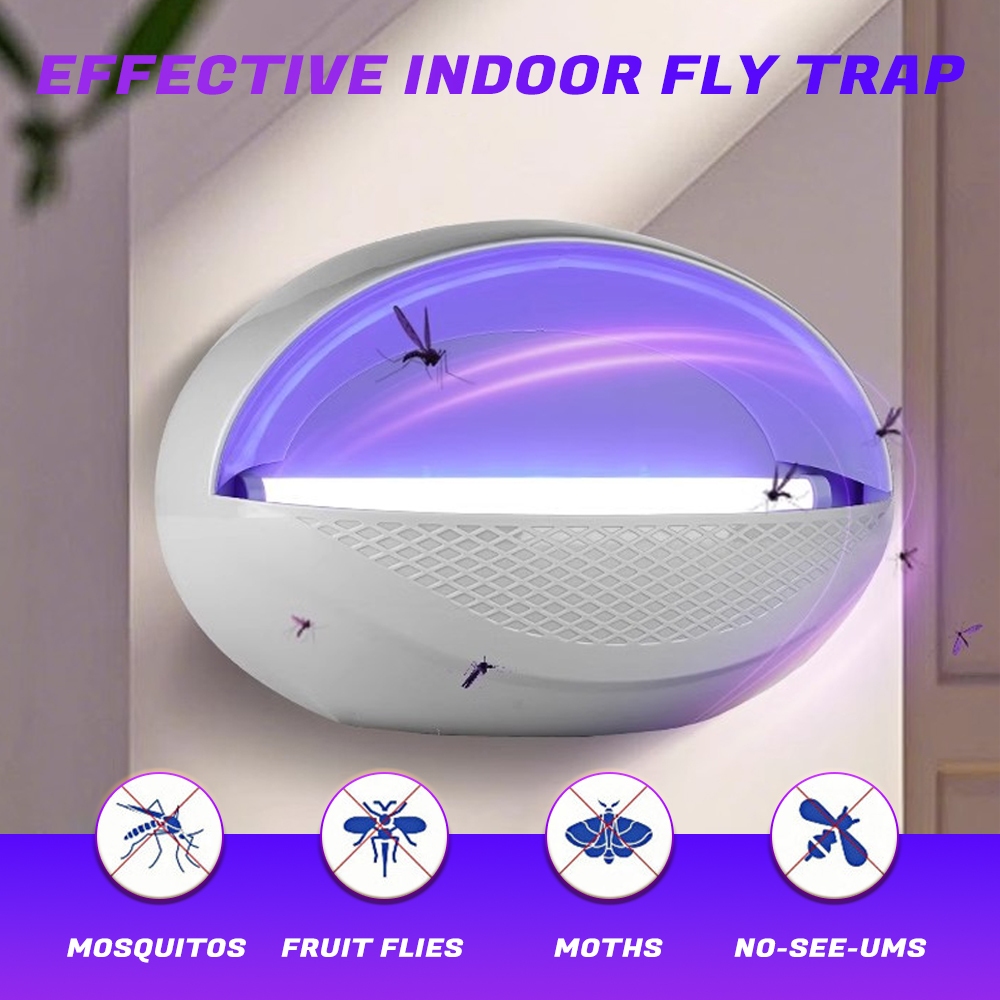 Indoor Fly Trap Catcher Mosquito Killer Lamp For Capturing Flies, Moths ...