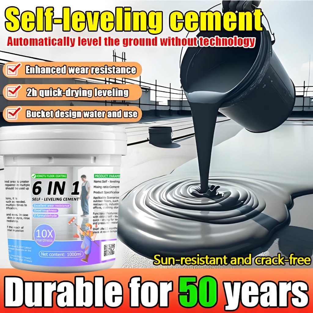 【24-hour delivery】self-leveling quick dry cement floor repair fast dry ...