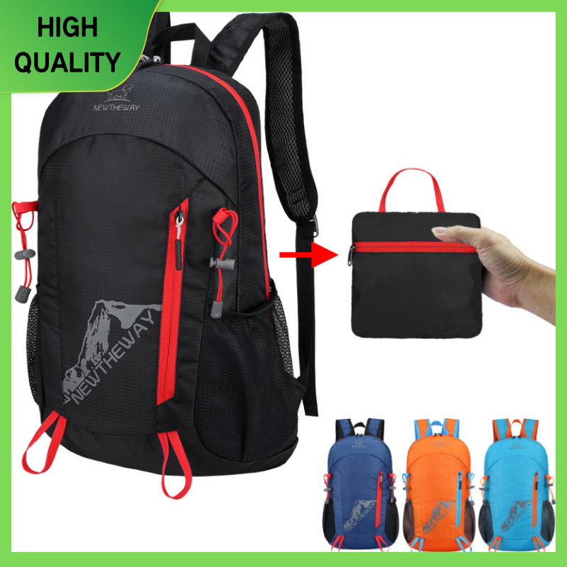 22L Portable Foldable Backpack Folding Mountaineering Bag Ultralight ...