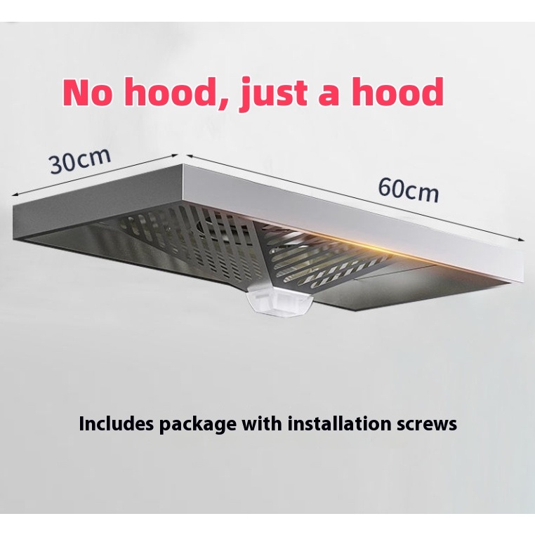 Kitchen exhaust fan Kitchen cooker hood dapur hob Stainless Steel ...