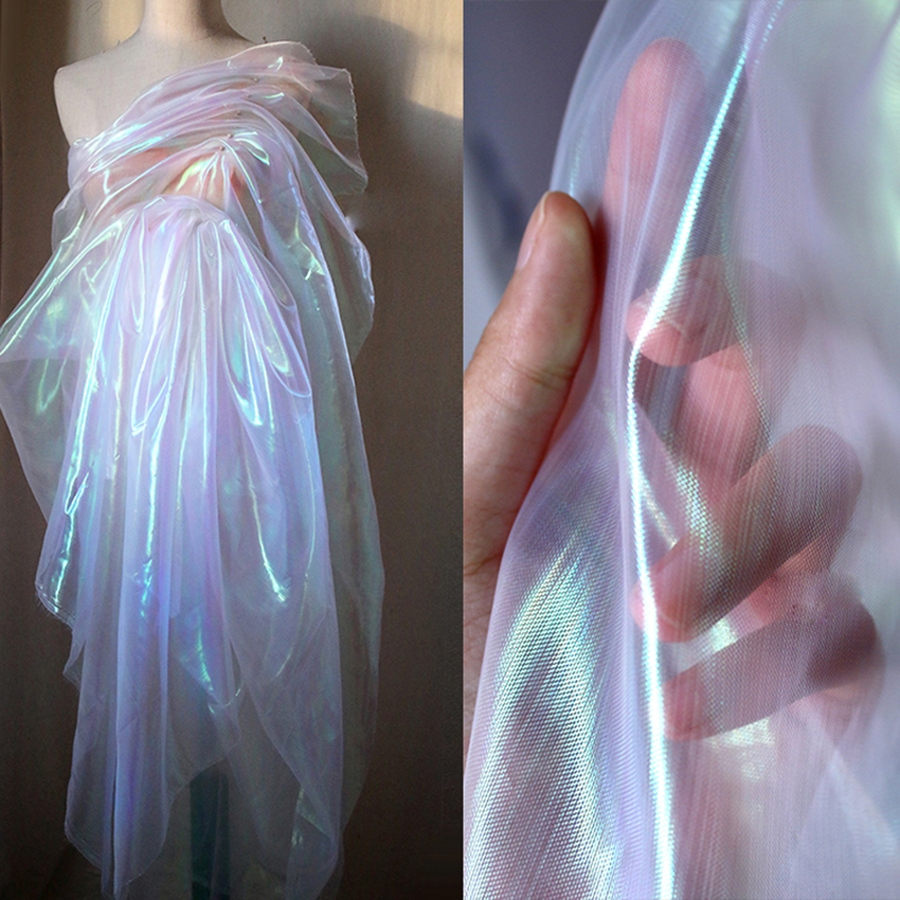 Tulle Lace Fabric - Thin Organza for Wedding & Stage Decorations ...