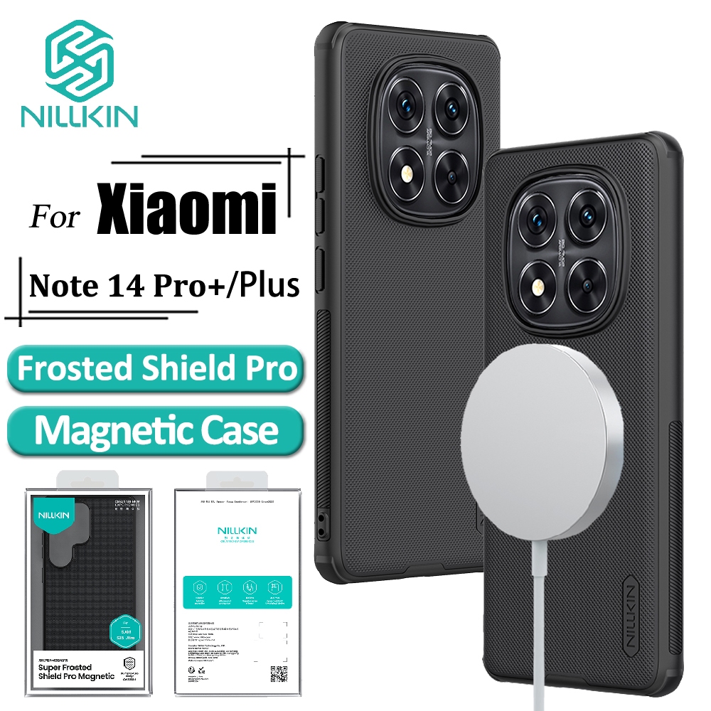 Nillkin Hard PC + TPU Shield Pro Magnetic Phone Case For Redmi Note 14 ...