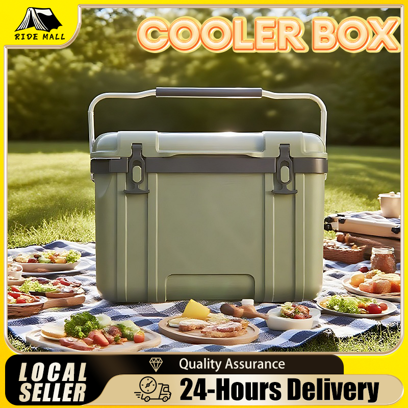 Ice Cooler Box 40L bekas air tahan sejuk Bucket Kotak Penyejuk Storage ...