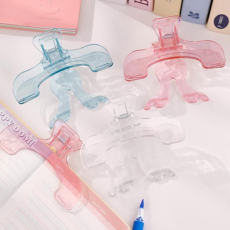 Transparent File Clip Simple Office Paper Clip | Shopee Malaysia