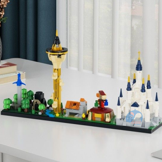 MOC The Legend of Zelda Skyline Series Building Blocks Set Kingdom ...