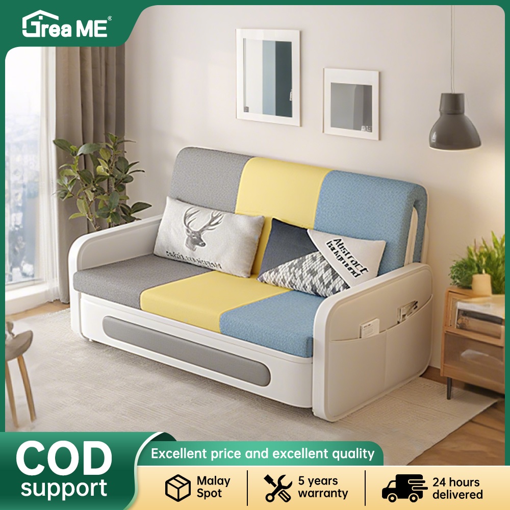【RM100 OFF!】Dreamehome sofa Bed Foldable Katil - Recliner Style ...