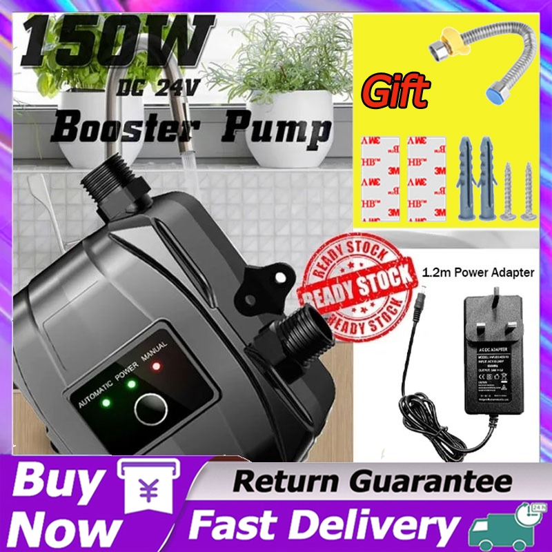 【Shipping From Malaysia】24V 150W Manual/Automatic High Pressure Booster ...