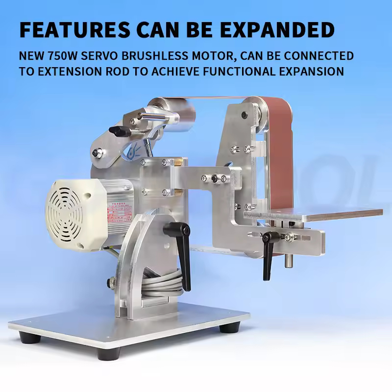 Sand Belt Polishing Machine Sanding Machine Variable Speed Belt ...