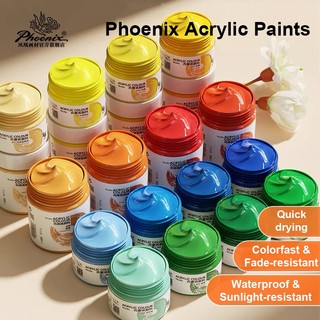 【Artist-Grade Paint】PHOENIX Acrylic Paint Sets for Children Artists ...