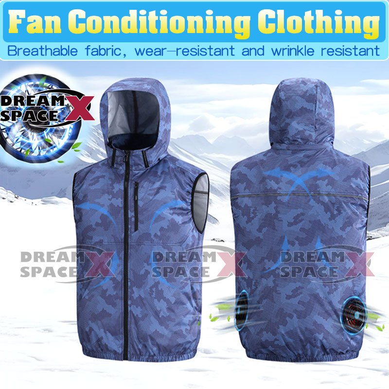 Fan Clothing Labor Protection Air Conditioning usb Summer Cooling ...