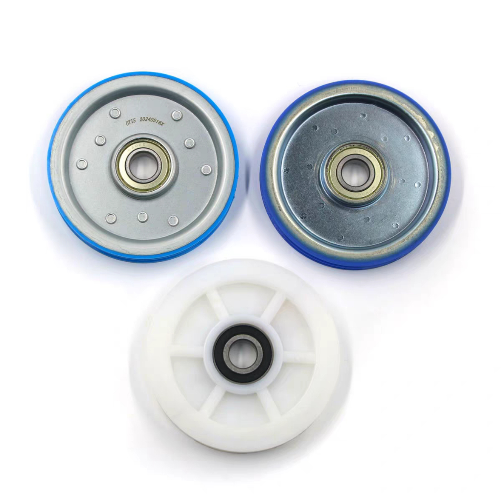 Elevator Double Groove Rope Wheel 140*20*6204 Elevator Hanging Roller ...