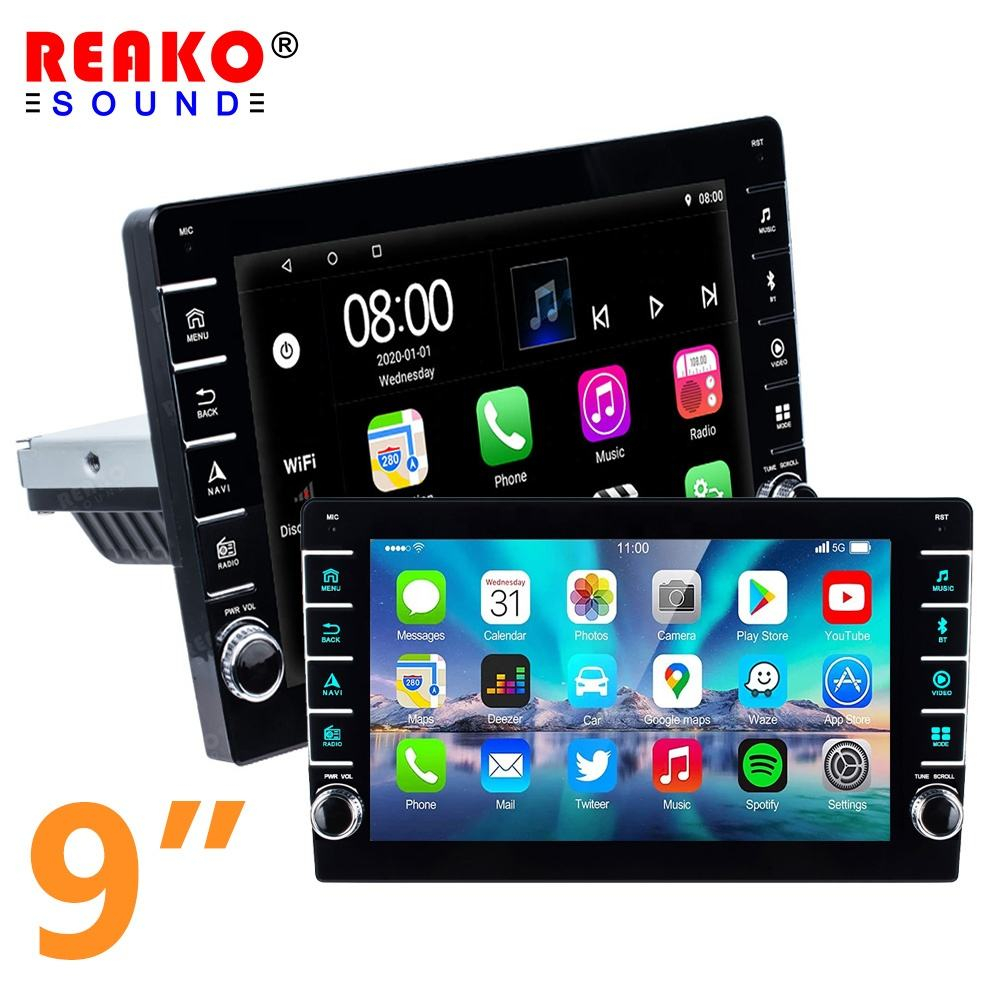 8 Inch 9 Inch IPS Touch Screen Single Din Stereo Android Car Radio ...