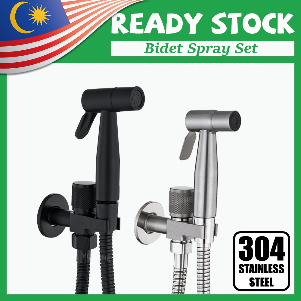 Bidet spray set Stainless steel hand bidet one in one out bathroom ...