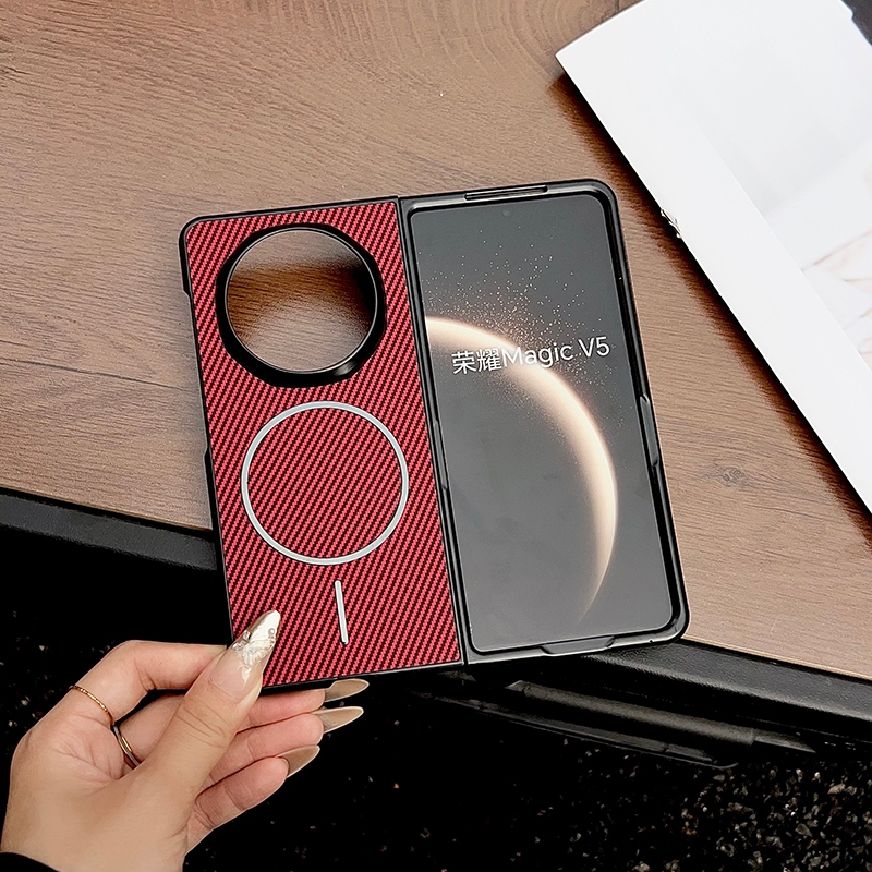 MagicV5 Casing Case For Honor Magic V5 Magic V3 Fine Circle Magnetic ...