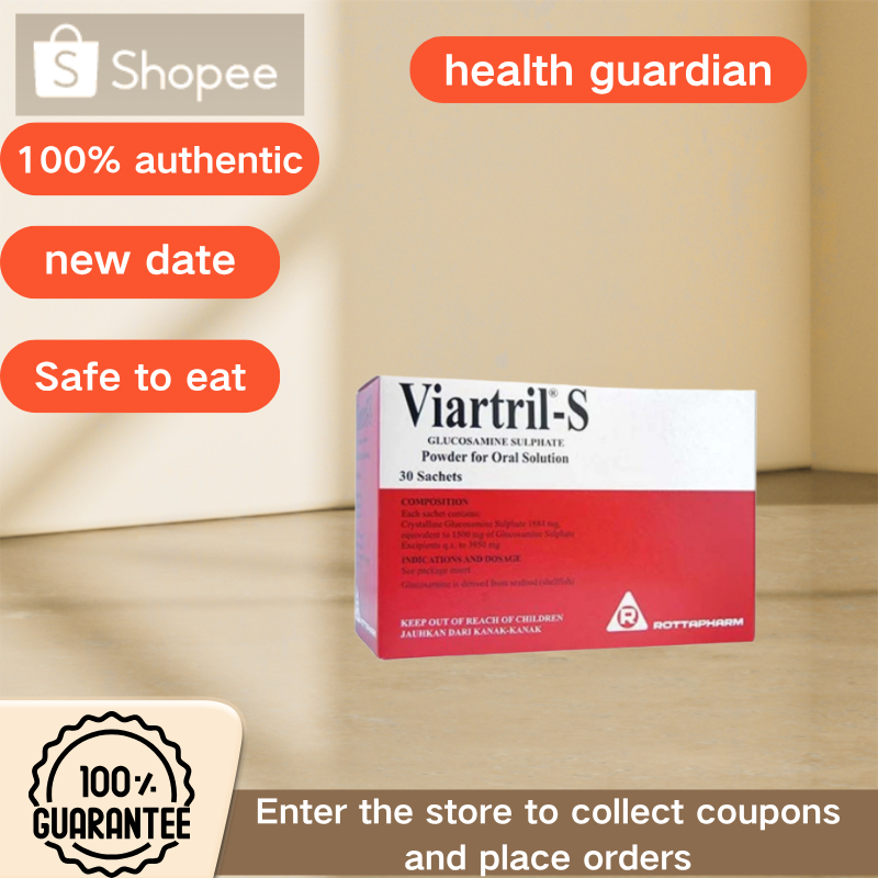 【Genuine discount】Viartril-S Sachets 30's (1500mg) Quality Glucosamine ...