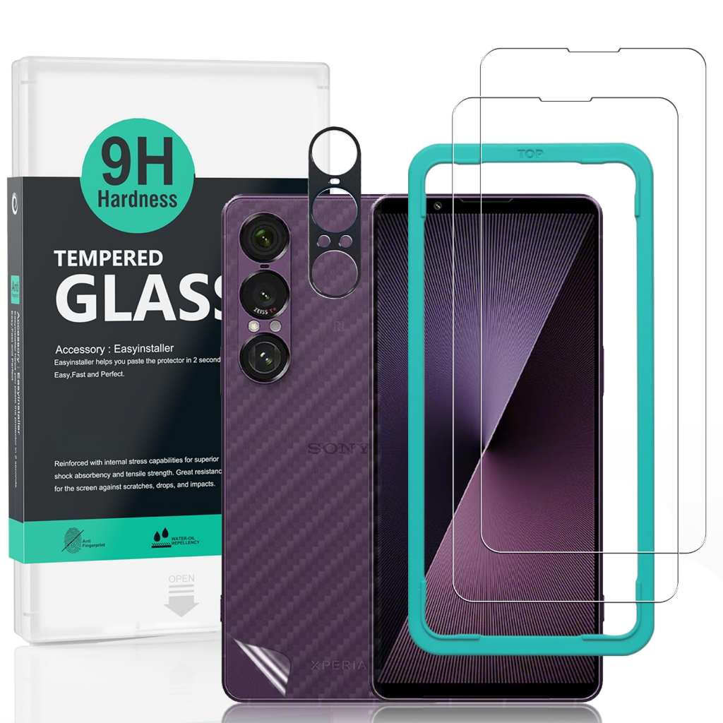 Ibywind For Sony Xperia 1 VII Screen Protector(Pack of 2), with Lens ...