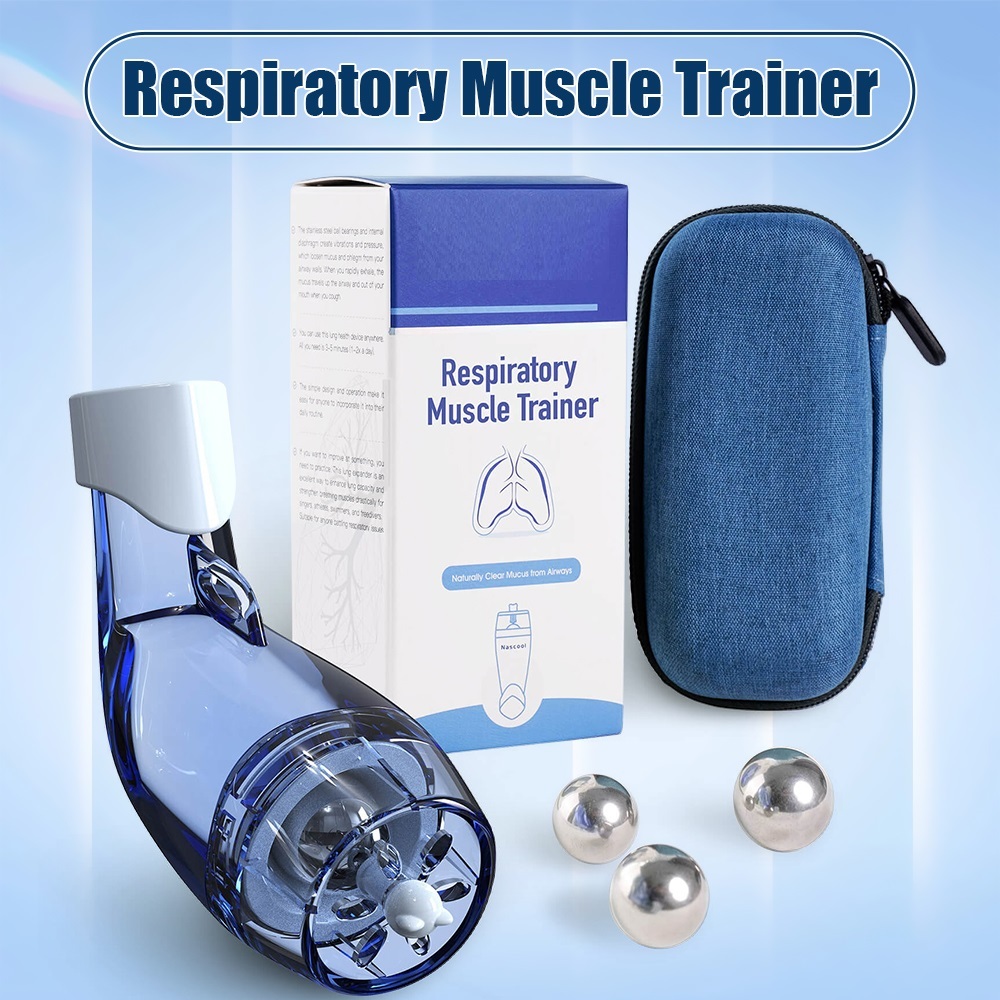 Mucus Removal Device Lung Expander Breathing Exercise Respiratory Muscle Trainer Phlegm Relief ...