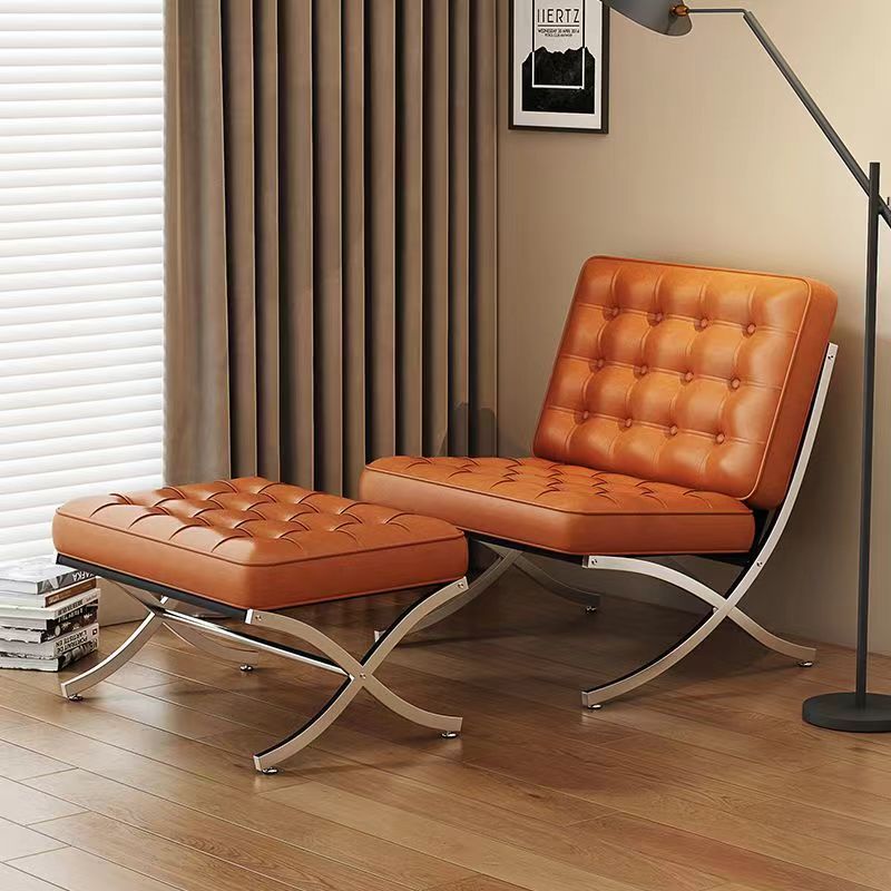 Barcelona Single Sofa Chair Living Room Bedroom Italian Minimalist ...