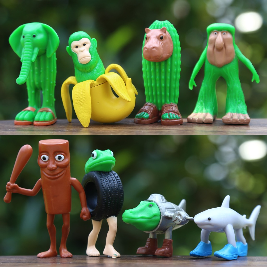 Mythical Beast Keychain Set - 18 in 1 AI-Designed Creatures! Shark ...