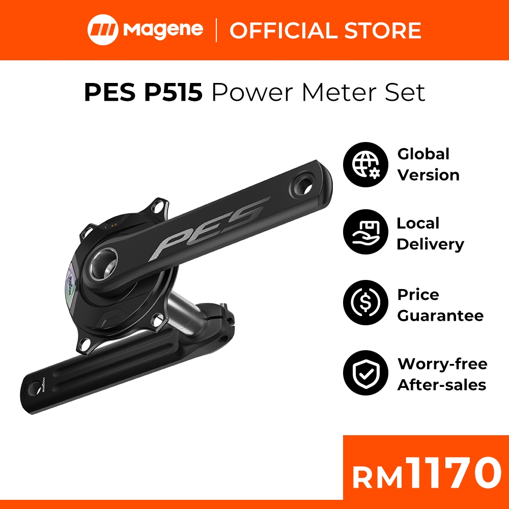 Magene Power Meter PES P515 4 Bolt 110BCD Cadence 24mm Steel Spindle ...