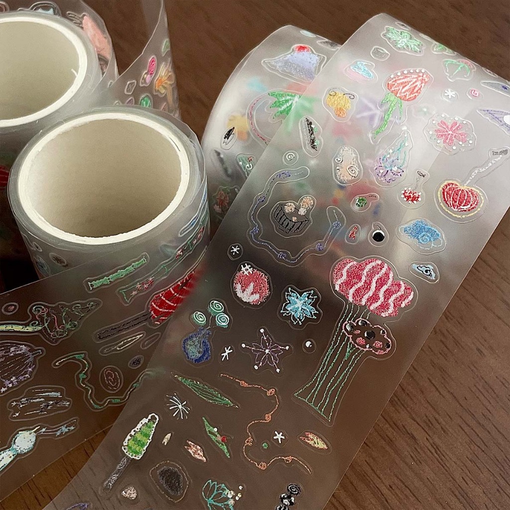 2m Sticker Rolls Kawaii PET Stickers DIY Scrapbooking Materials Collage ...