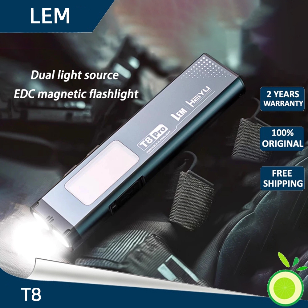 LEM T8 flashlight small portable mini strong light charging long ...