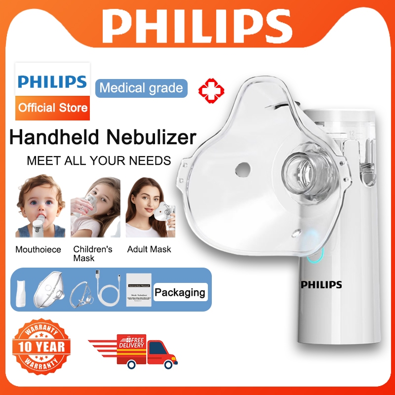 【10-year warranty】Philips genuine portable mesh nebulizer handheld ...