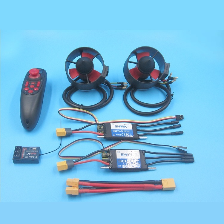 Ship Model Propeller Underwater Propeller Paddle Board Underwater Robot Dragnet Boat Power ...