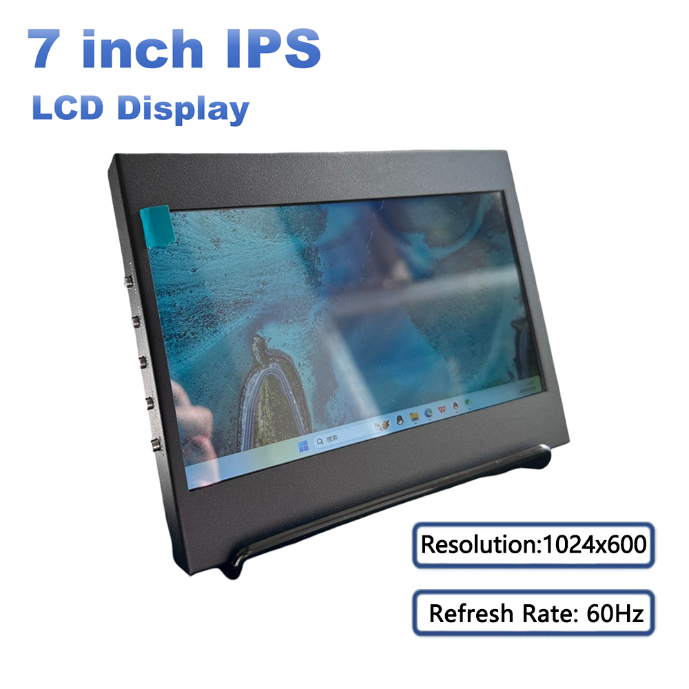 7 Inch LCD IPS 1024x600 Touch Screen For PC Raspberry Pi PC Case DIY VR ...