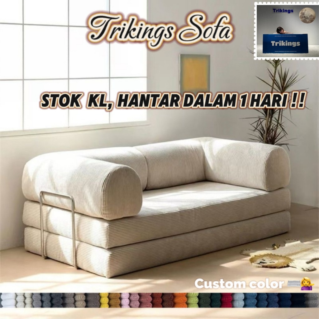 【Ready Stock】Trikings Compression Sofa Suitable for Apartment ...