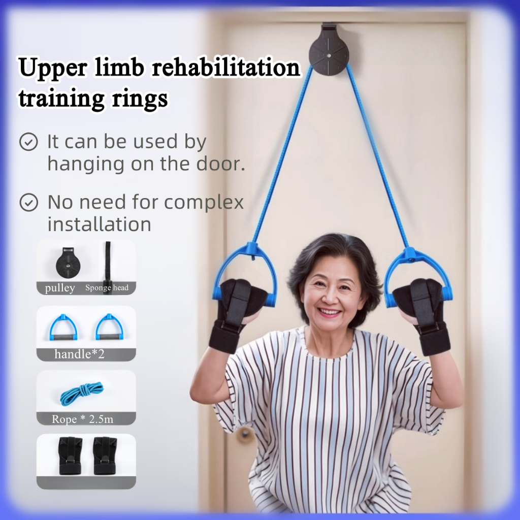 Stroke Therapy Pulley RingShoulder training pulley Neck Stretching ...