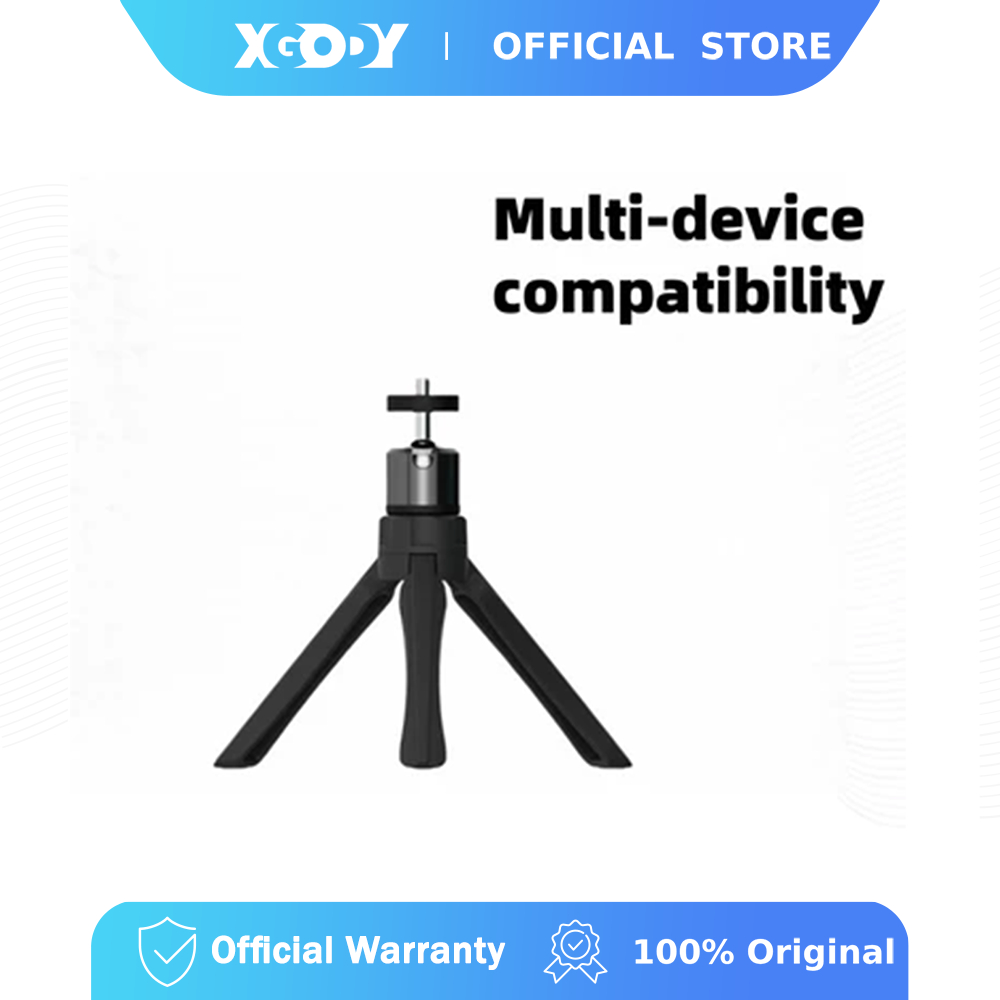 XGODY Metal Tripod 360-Degree Rotating Multi-Function Portable ...