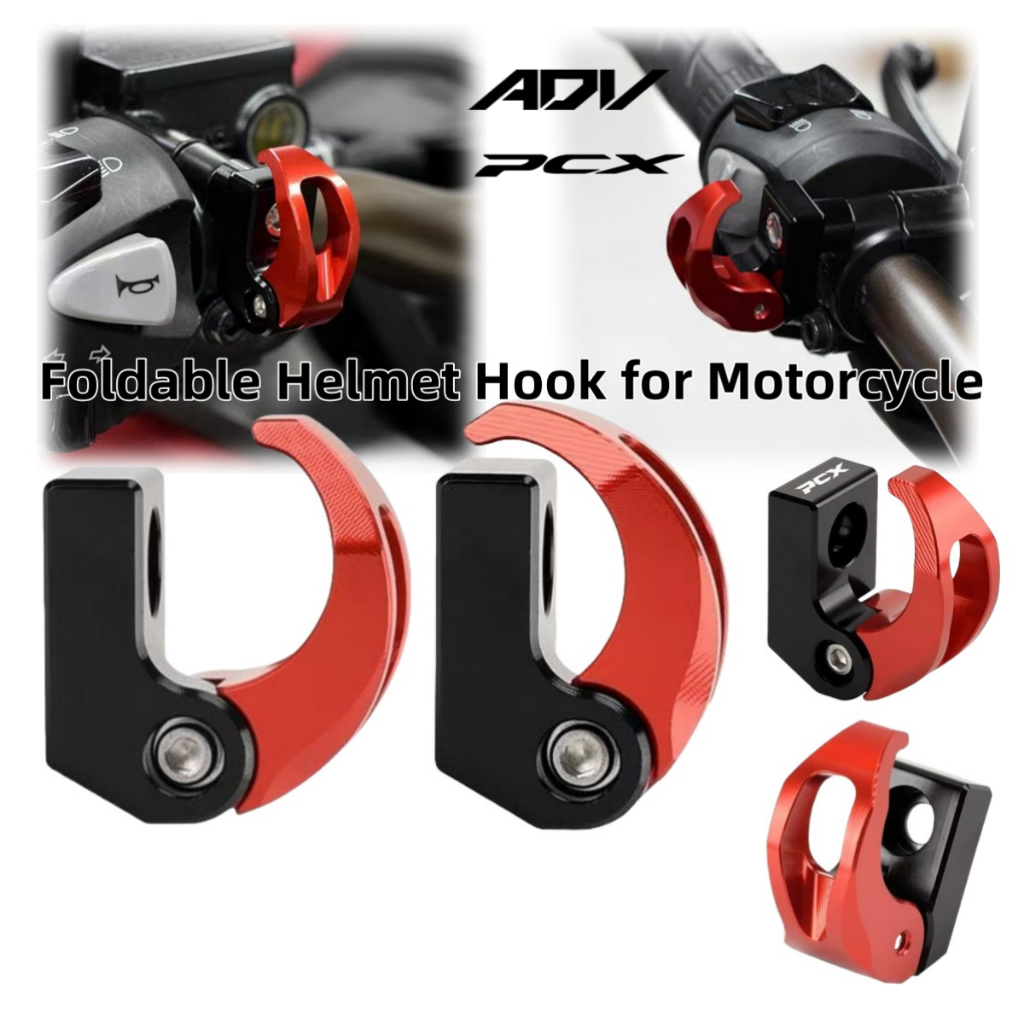 Universal CNC Aluminum Helmet Hook for Honda ADV 160/150/350 PCX 160 ...