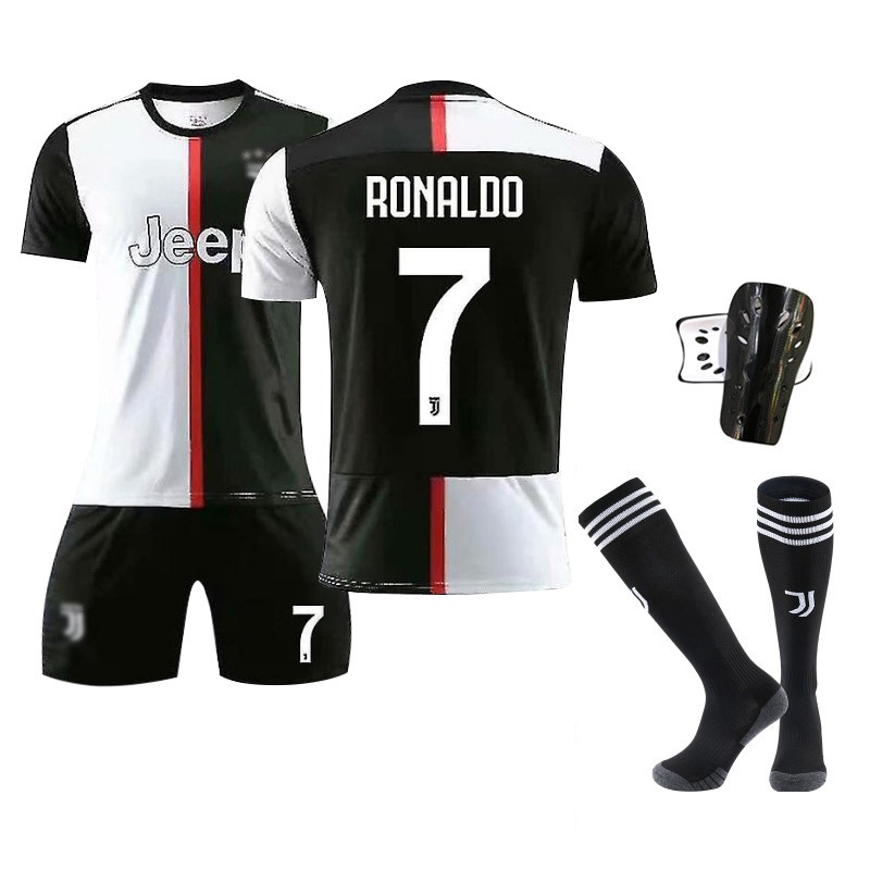 2019-20 Season Juventus Home Retro Sports Jersey Cristiano Ronaldo CR7 ...