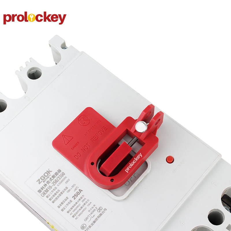 Large Plastic Shell Circuit Breaker Lock Clamp Type Snap-On Type Anti ...