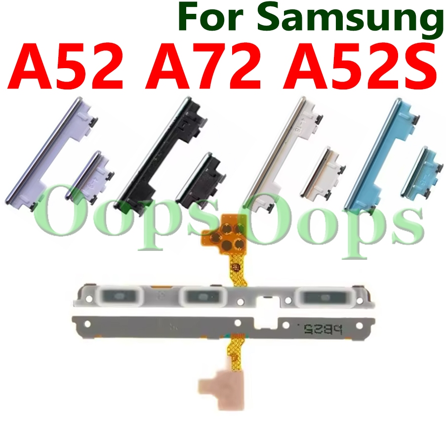 For Samsung Galaxy A52 A72 A52S 4G 5G Power On / Off Button Flex Switch ...