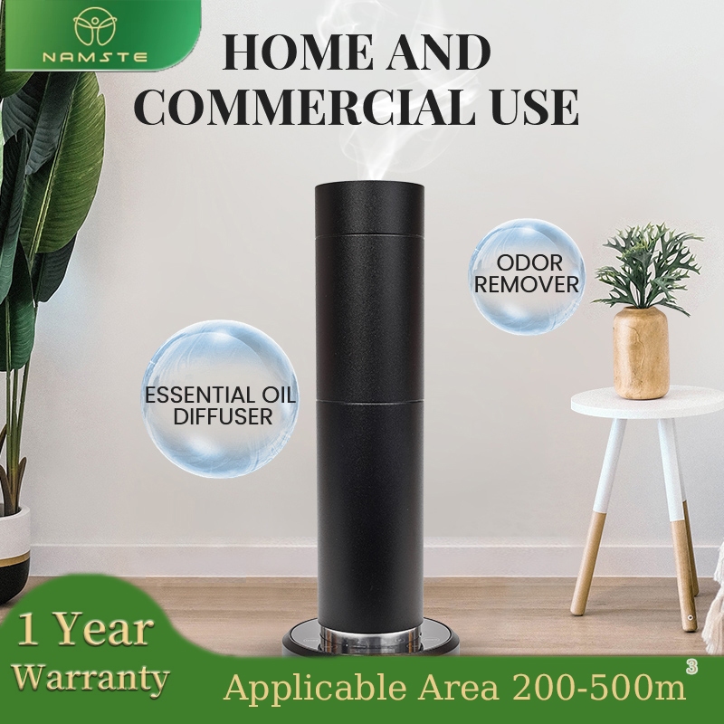 NAMSTE 200m³ Aroma Diffuser Metal Column Room Automatic Aromatherapy ...