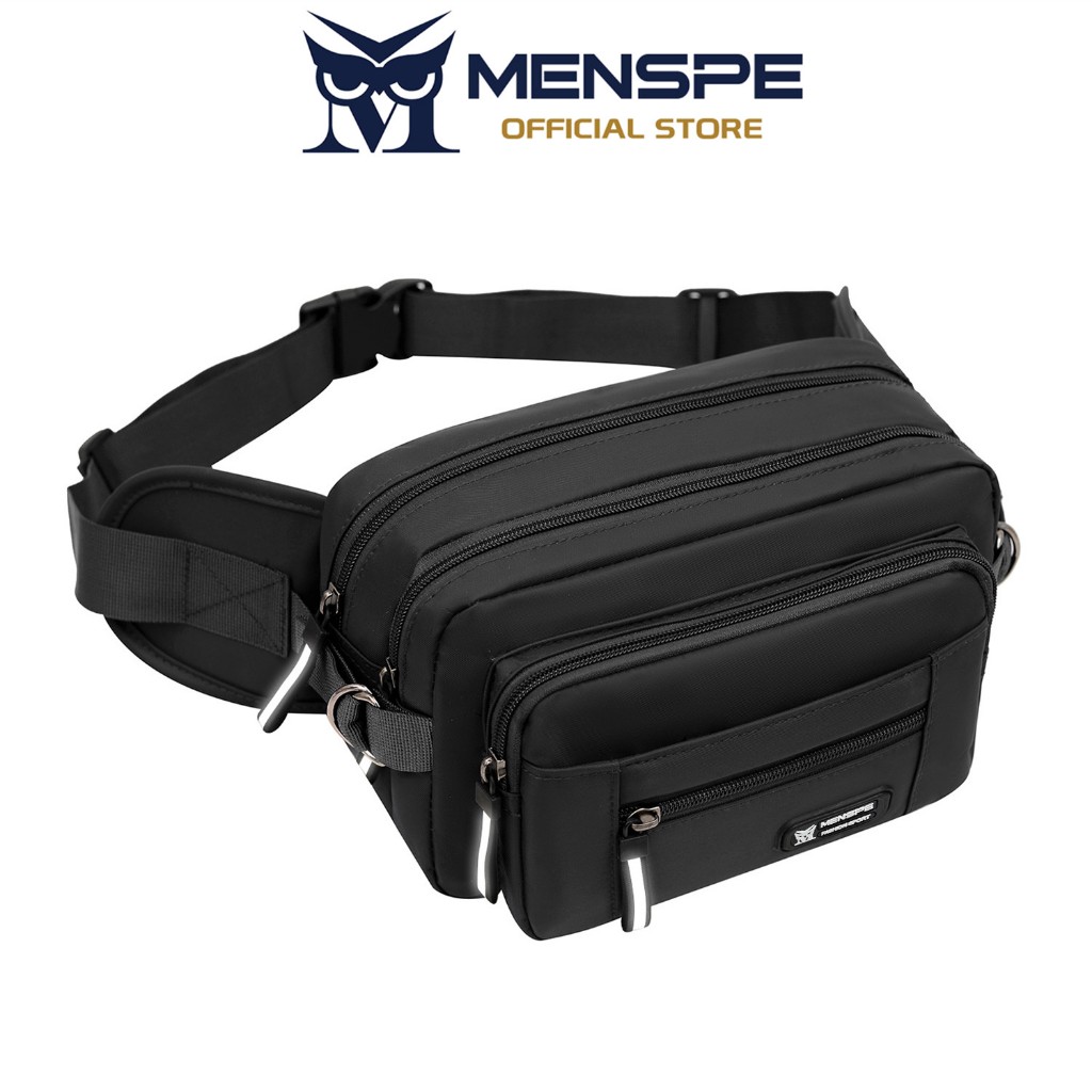 MENSPE Men Waist Bag Shoulder Bag Chest Bag Fashion Cross Body Bag ...