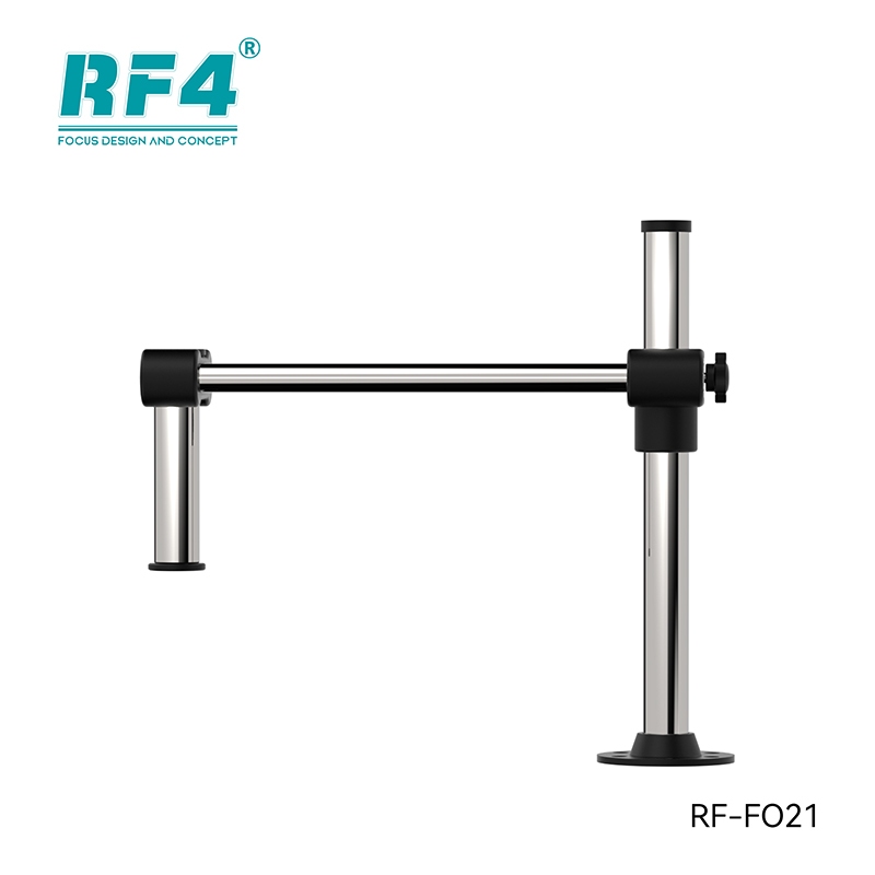 RF4 RF-FO21 Microscope Dual-axis Bracket Microscope Stand Aluminum ...