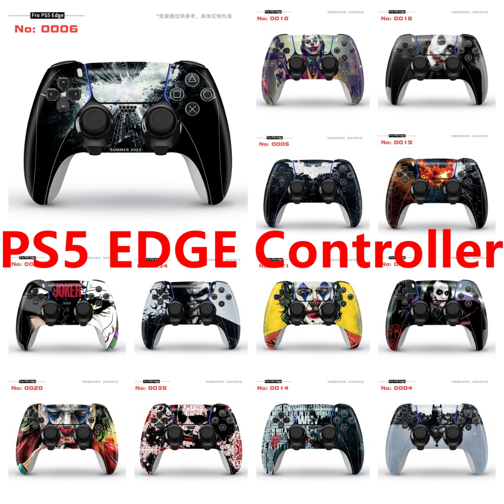 39 Colors PS5 Wireless Edge Controller Remote Skins Decal Wrap ...