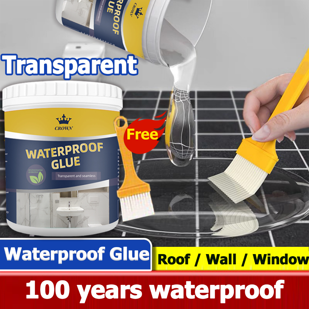 Waterproof Glue Transparent 500g Gam Kalis Air Lutsinar Water Proofing ...