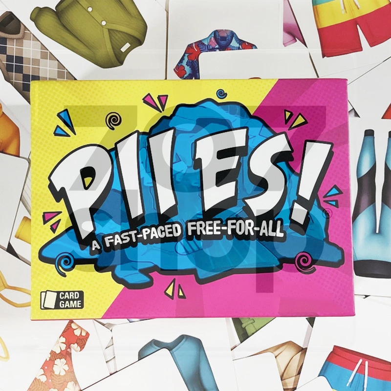 Piles - Fast Paced Card Game Board Game Friendly Spot For Kids Children ...