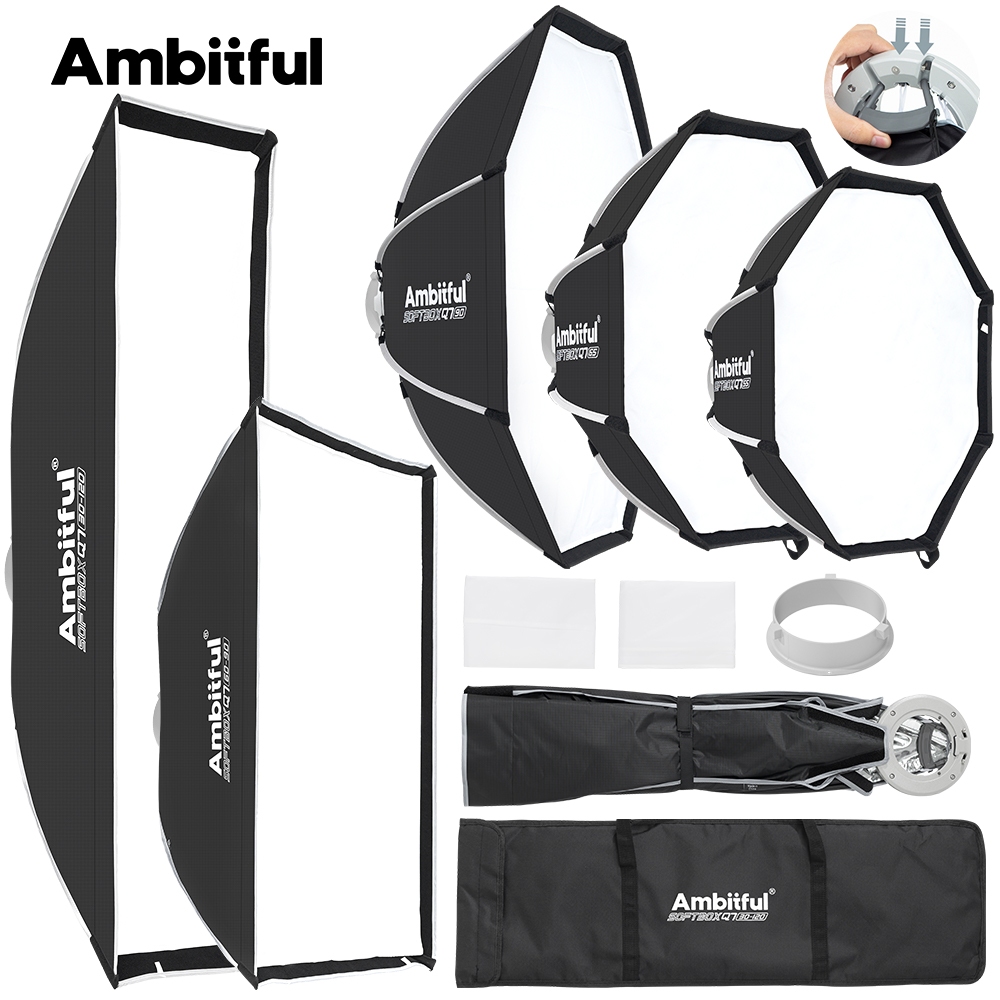 Ambitful Softbox Q7 Series Quick Release Softbox 55cm 65cm 90cm 60*90cm ...