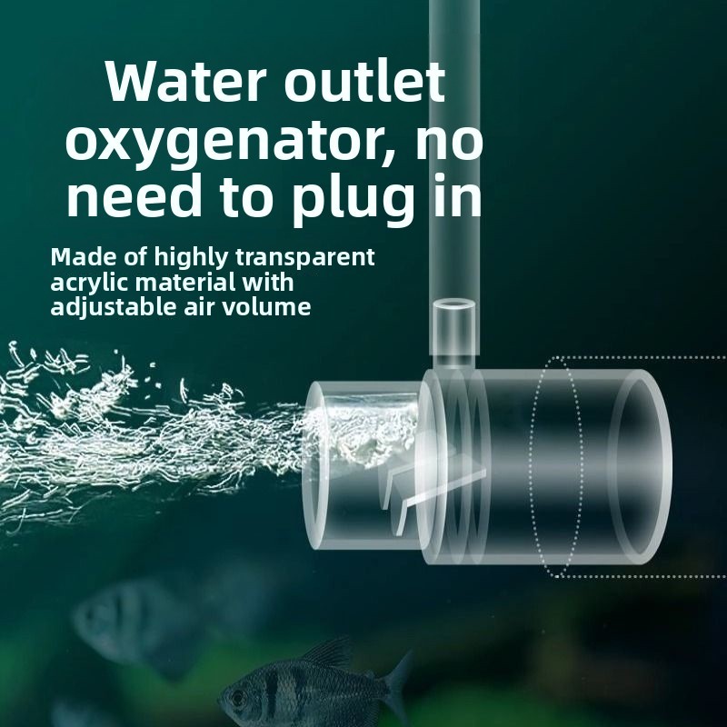 Aquarium Fish Tank oxygenation Fish tank oxygenation outlet filter non ...