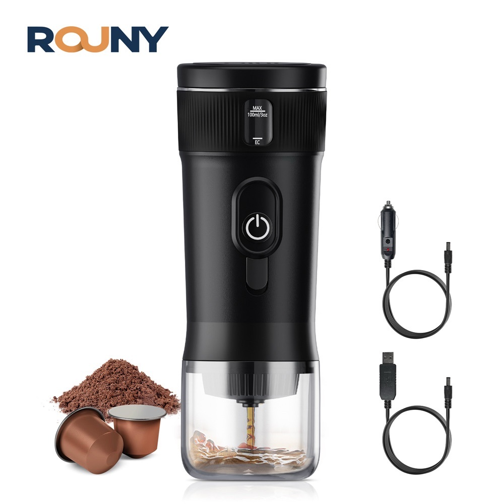 Rouny DC12V Portable Coffee Machine Touring Vehicle Outdoor Camping ...