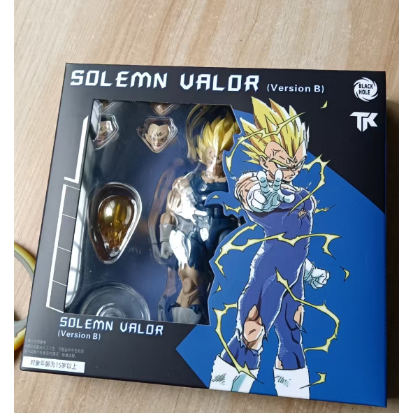 Black Hole TK Vegeta 3.0 Demon Vegeta SHF Repaired Version Blue War ...