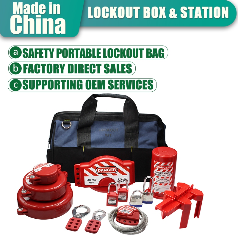 Stop Repair Kit Electrical Safety Lock Valve Safety Lock Handbag Set ...