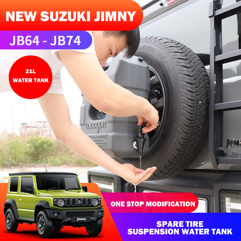 2019-2025 New Jimny JB64 JB74 Modified Spare Tire Water Tank Spare Tire ...