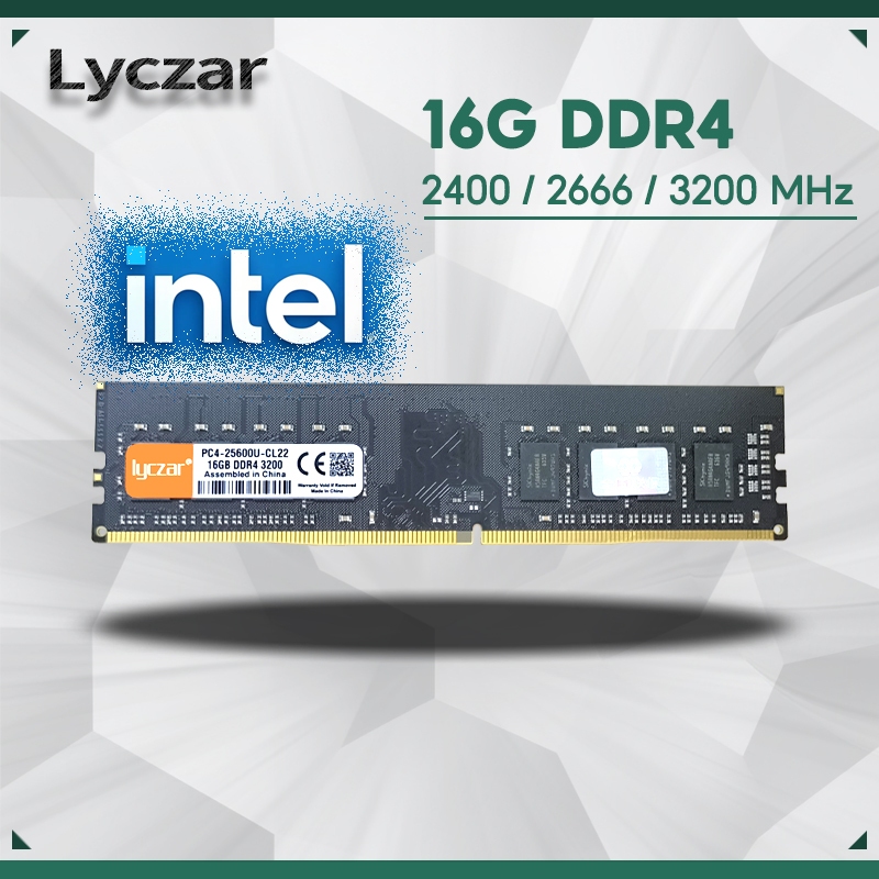 DDR4 16G RAM 3200MHz 2666MHz 2400MHz DIMM PC Lyczar Desktop Memory for ...